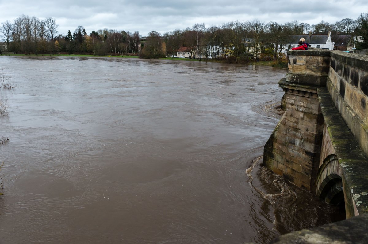 River Tees nears record levels | Tyne Tees - ITV News