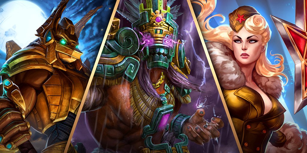 Smite Athena Red Star