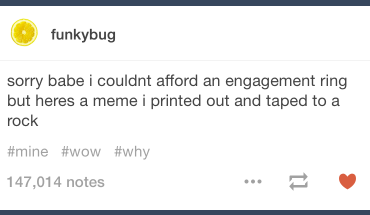 Romantic Memes Tumblr
