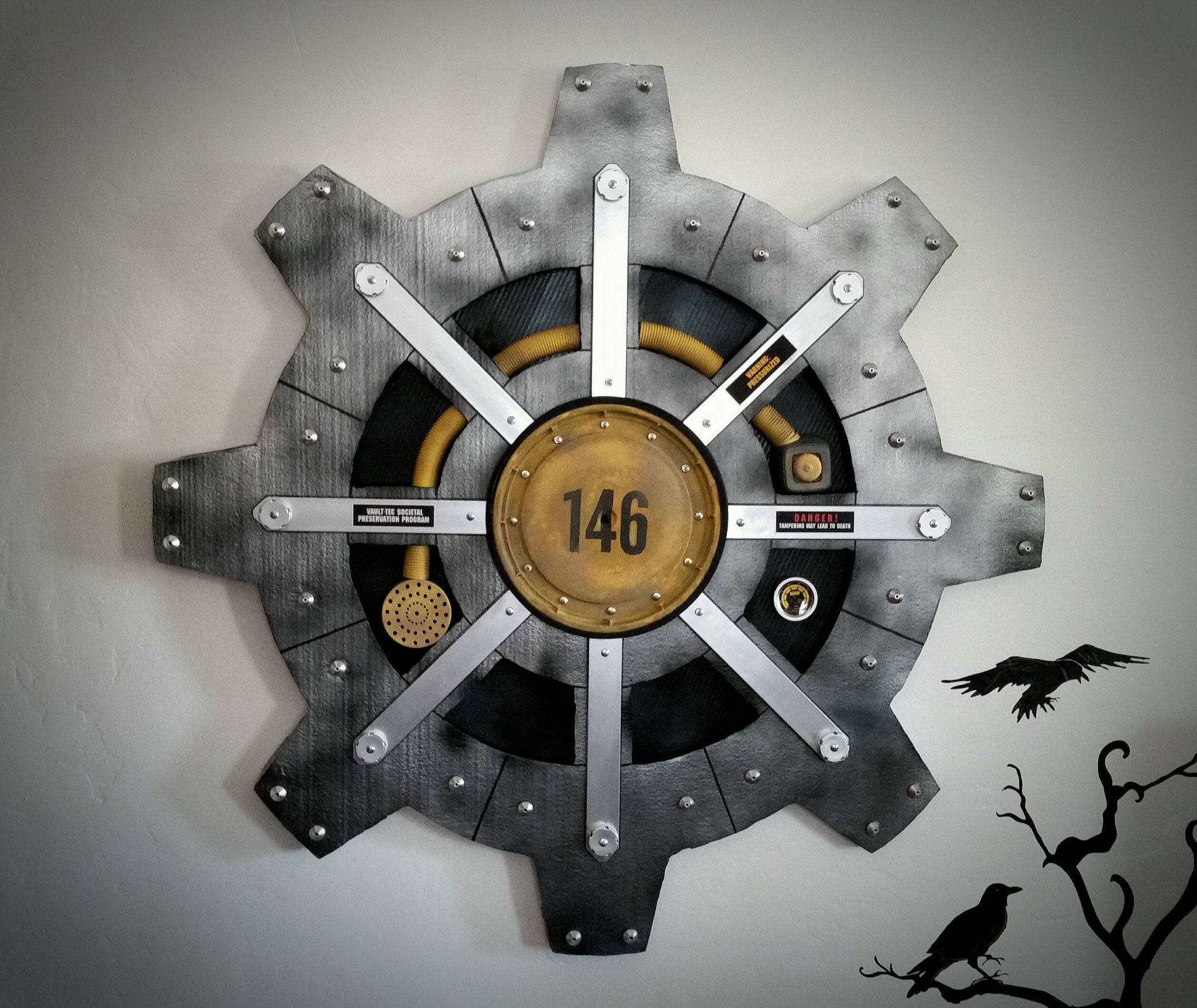 Fallout Vault Door Tattoos 15 Geeky Tattoos That Will Blow Your Mind