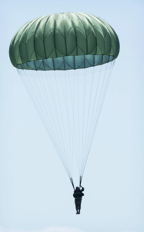 1st Commando Regiment conducting parachute training into the waters off ...