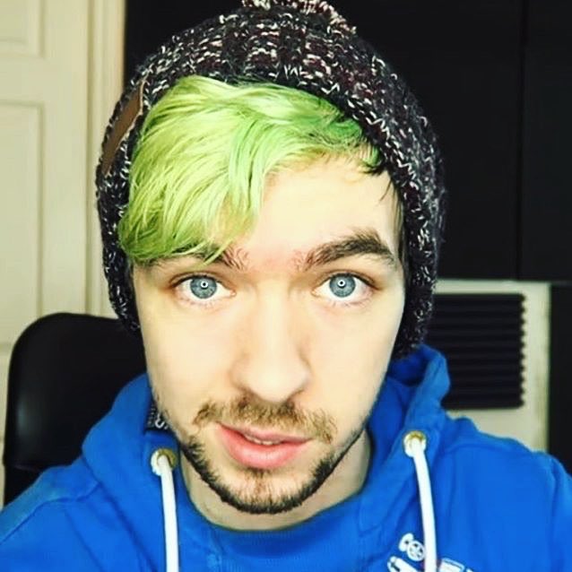 #Jacksepticeye #cute | Markiplier hair, Jacksepticeye, Green hair