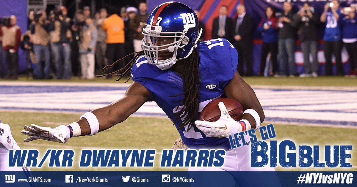 Dwayne Harris gives the Giants offense excellent field position with a ...