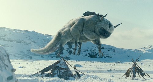 Appa, es el bisonte volador de Aang ¿Se parece el de la película al del ...
