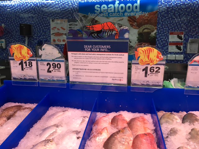 NTUC FairPrice says sales of freshwater fish dipped 10% after raw fish ...