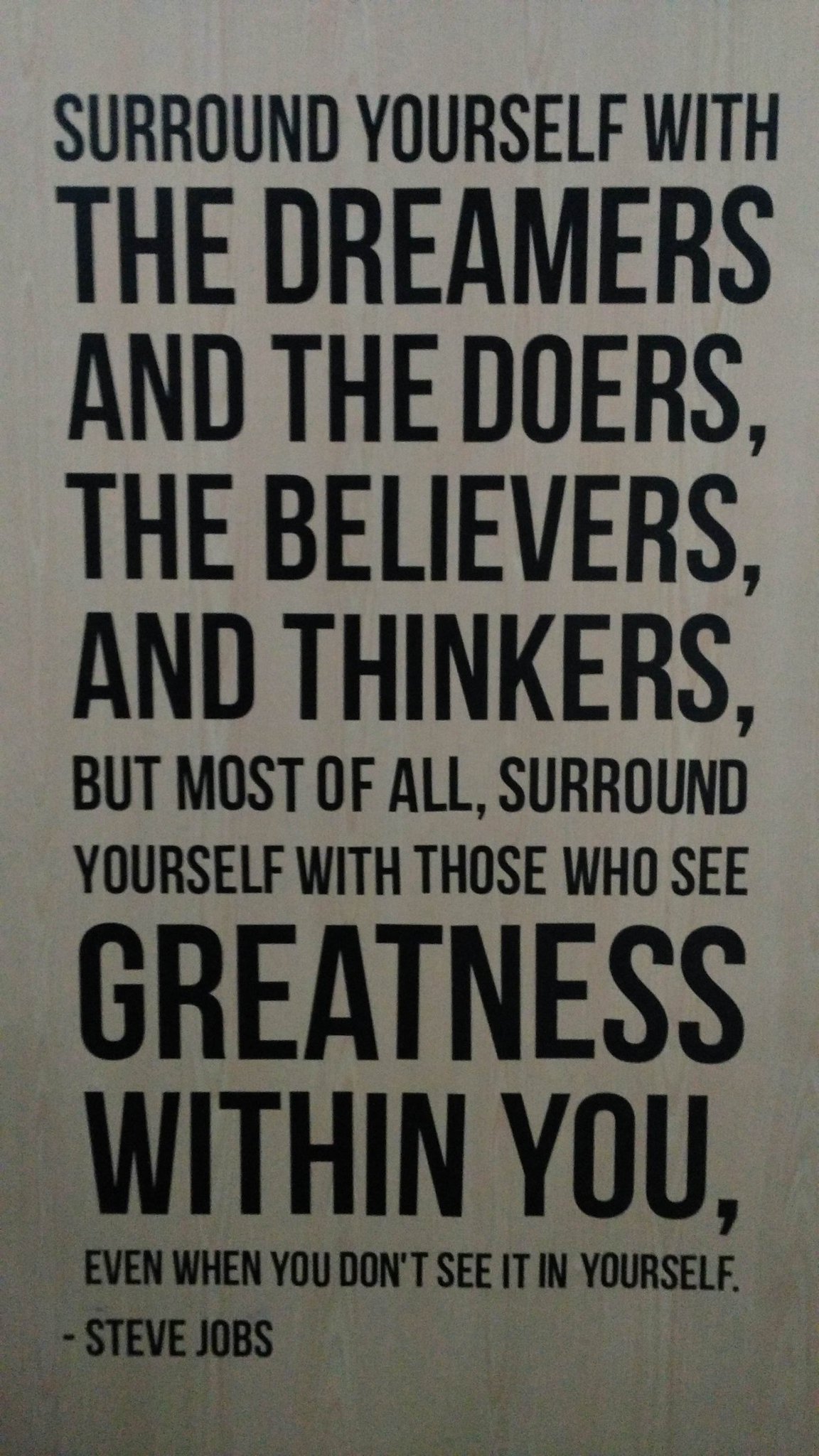 Surround Yourself With Greatness Quote