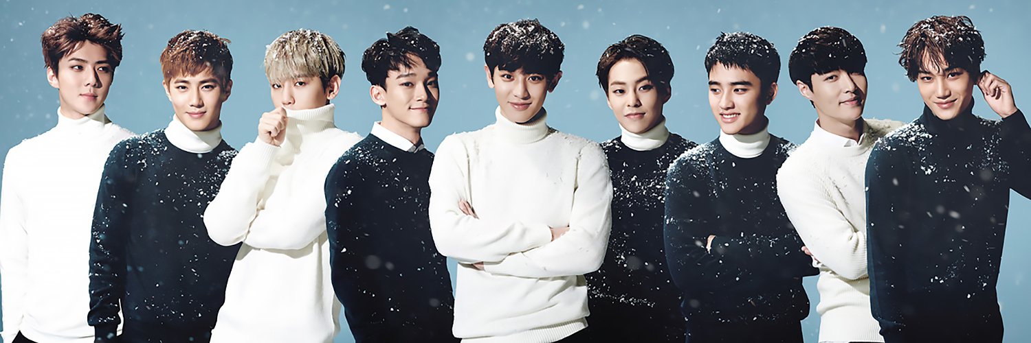 Exo Twitter Header YX Canvas Wite | Deezer