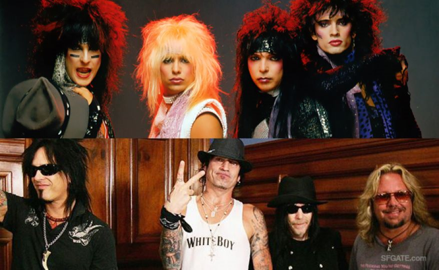 Motley Crue Then And Now