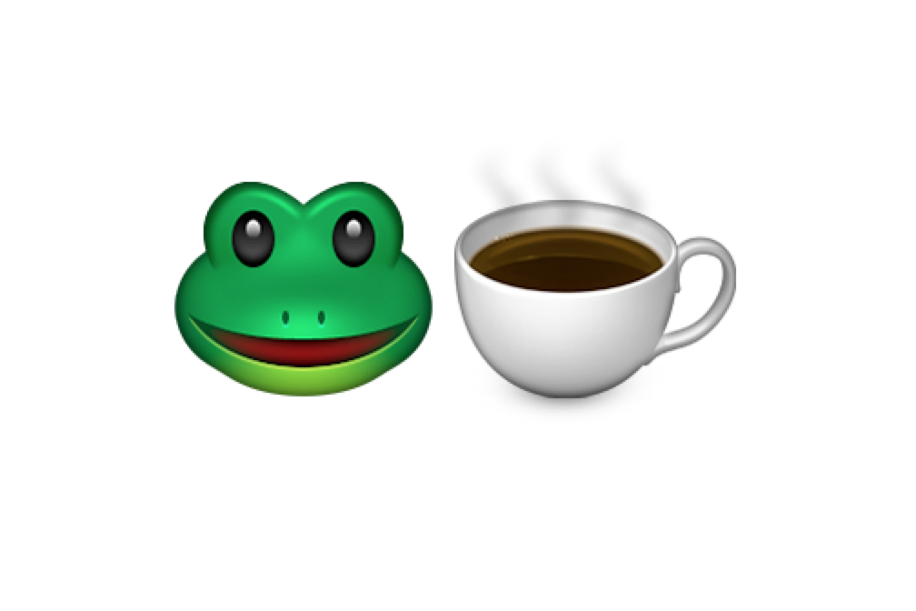 Frog Coffee Emoji Memes Double Tap♥ Leave A Lovely Comment Follow