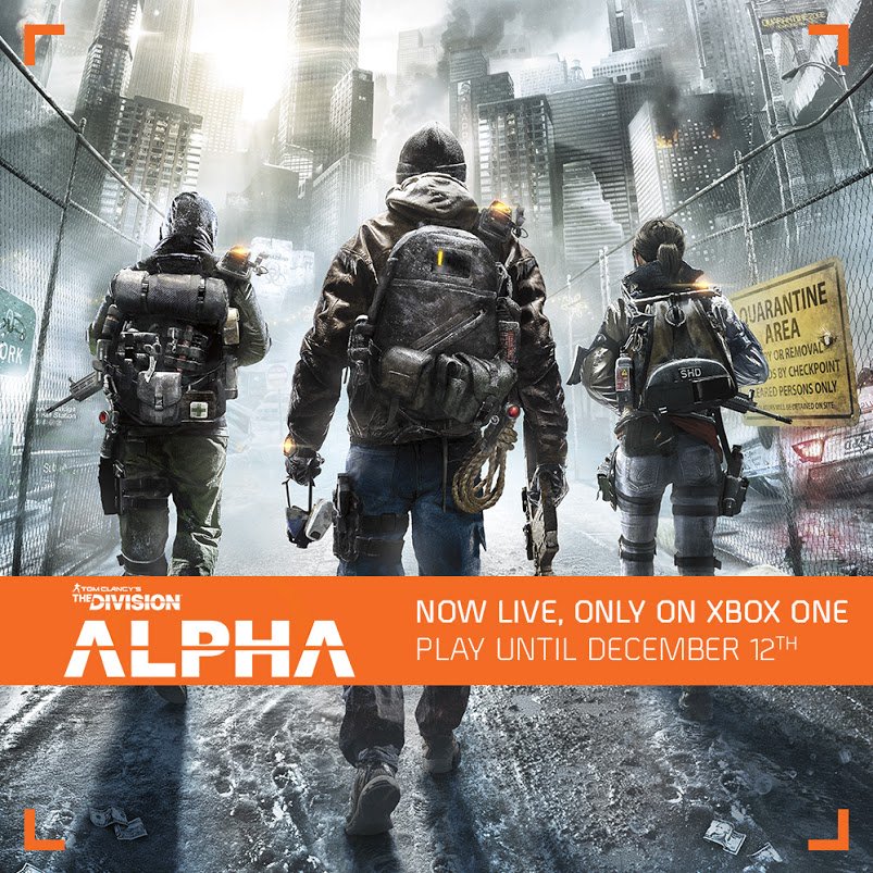 The Division: Alpha liberado no Xbox One - GameVicio