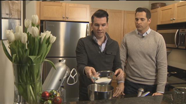 In today's Holiday Helping, anchor Ryan Schulteis & his husband make ...