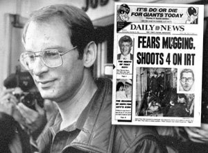 Bernard Goetz Newspaper Cover