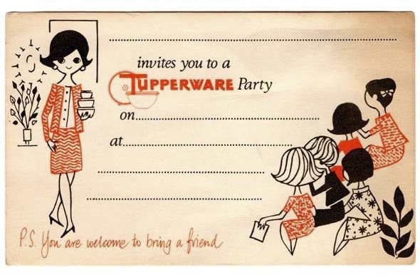 Tupperware Party Invitation