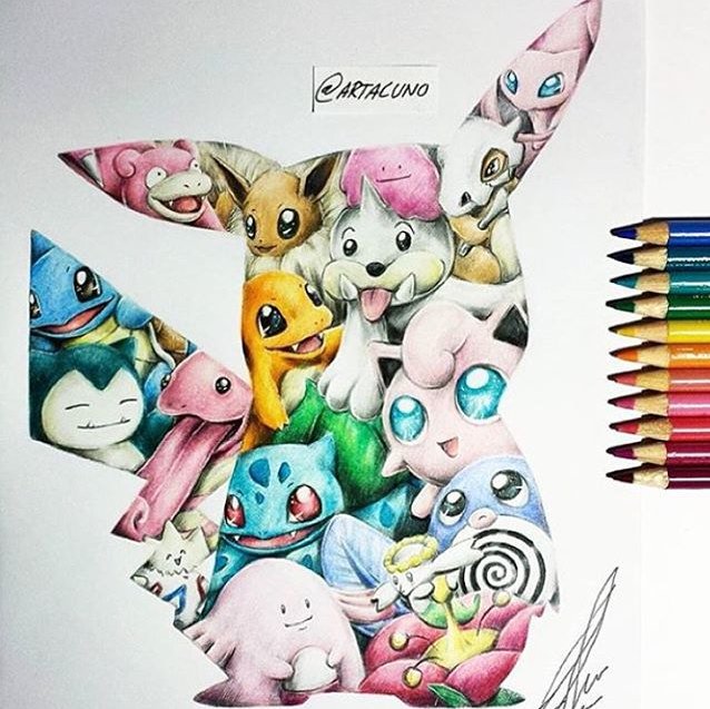 Epic Pokemon Drawing