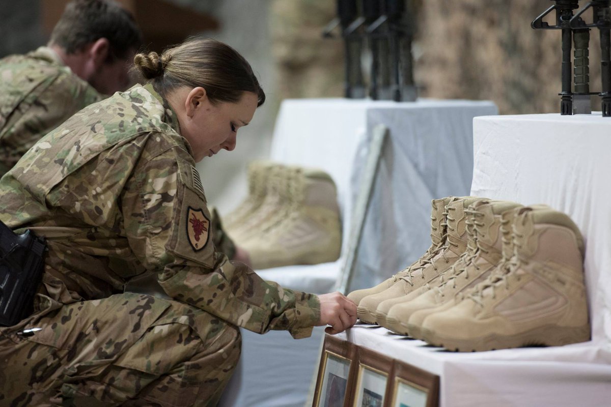 Bagram ramp ceremony for 6 USAF killed in Taliban attack on Monday ...