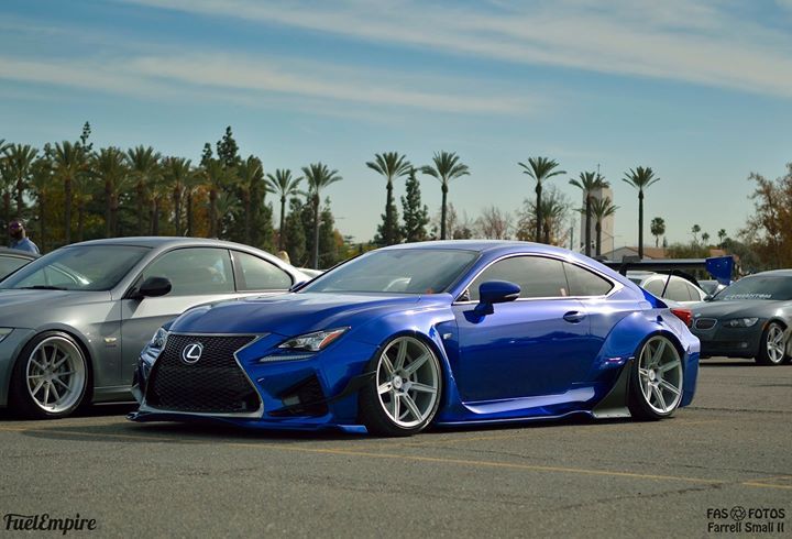 Stanced Lexus Isf