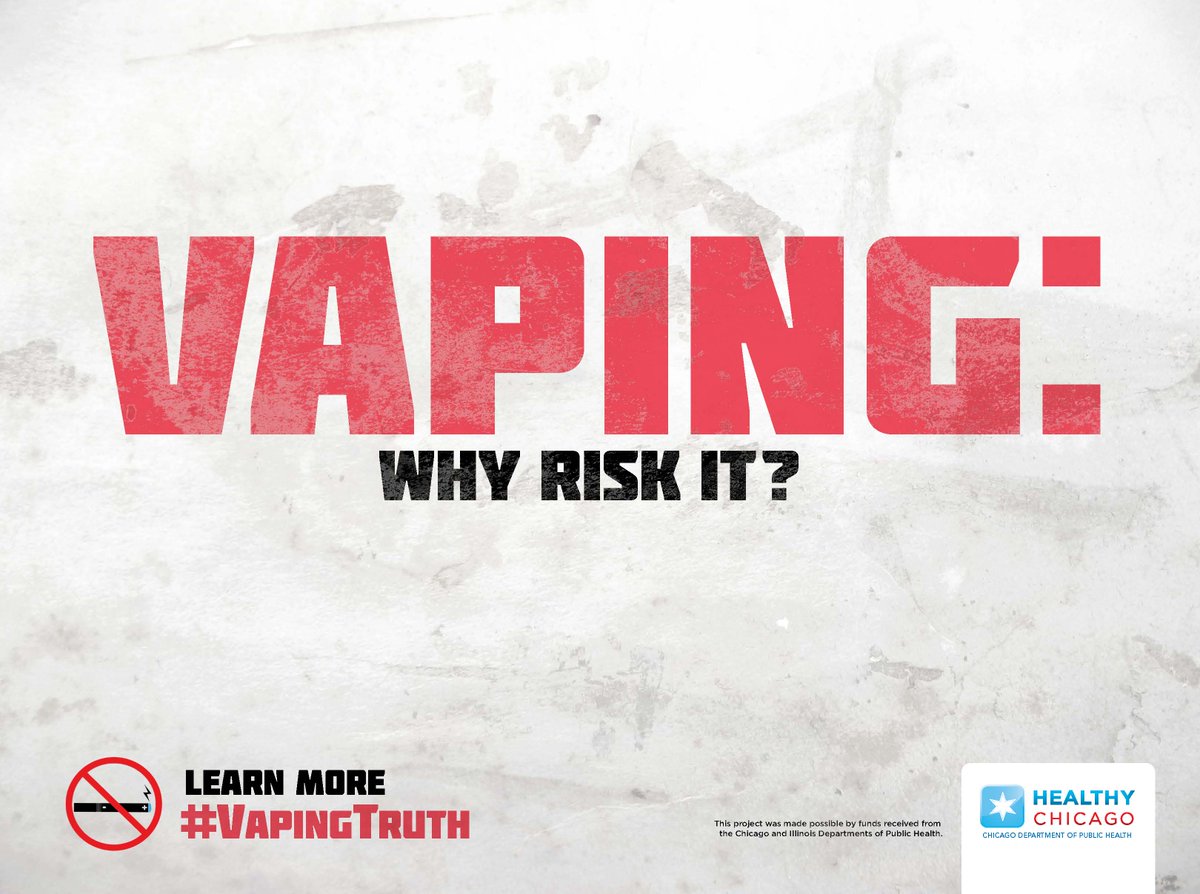 Check out our new public education campaign "vaping" -> & learn more w ...