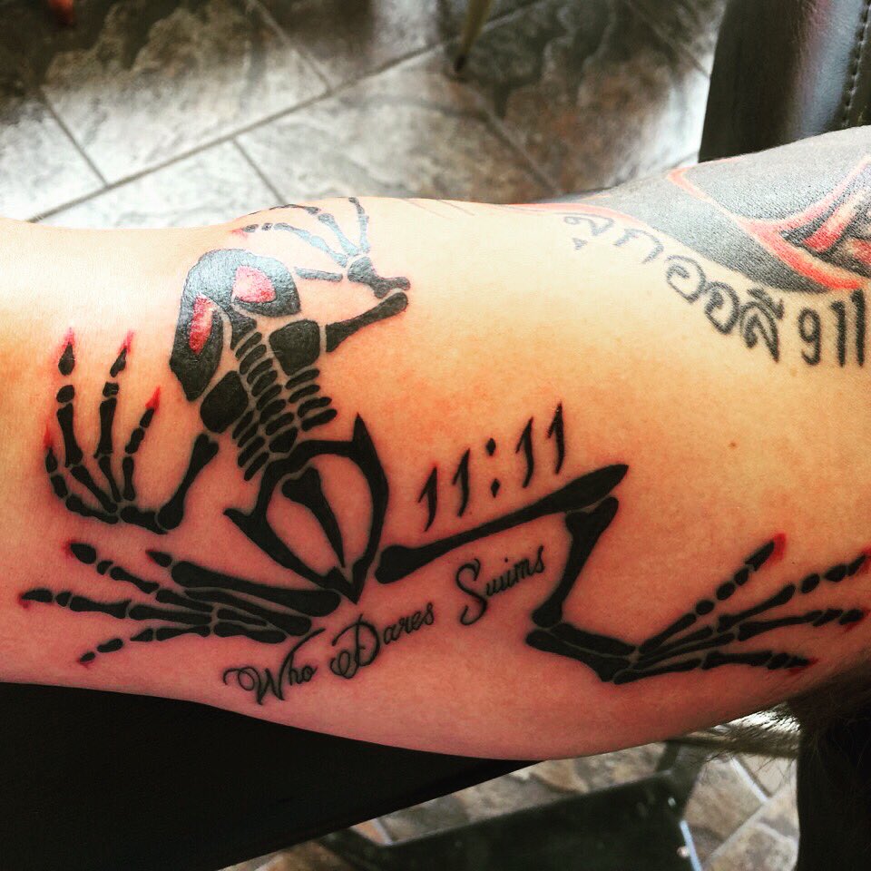 Navy Seal Frog Tattoo Skrobol Sebastian | Tattoo Artist