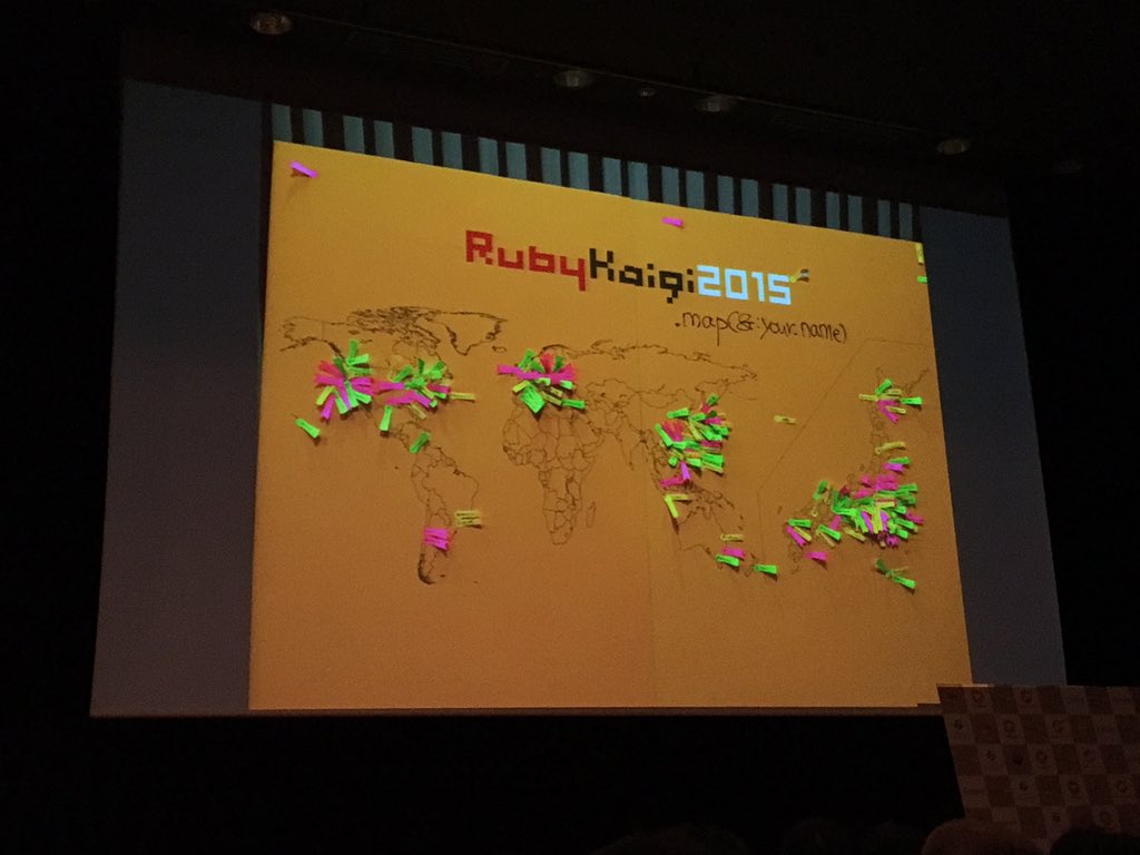 2016年のRuby Kaigiは京都で3倍広くなる!!! #rubykaigi 2015 涙のクロージング - Togetter [トゥギャッター]