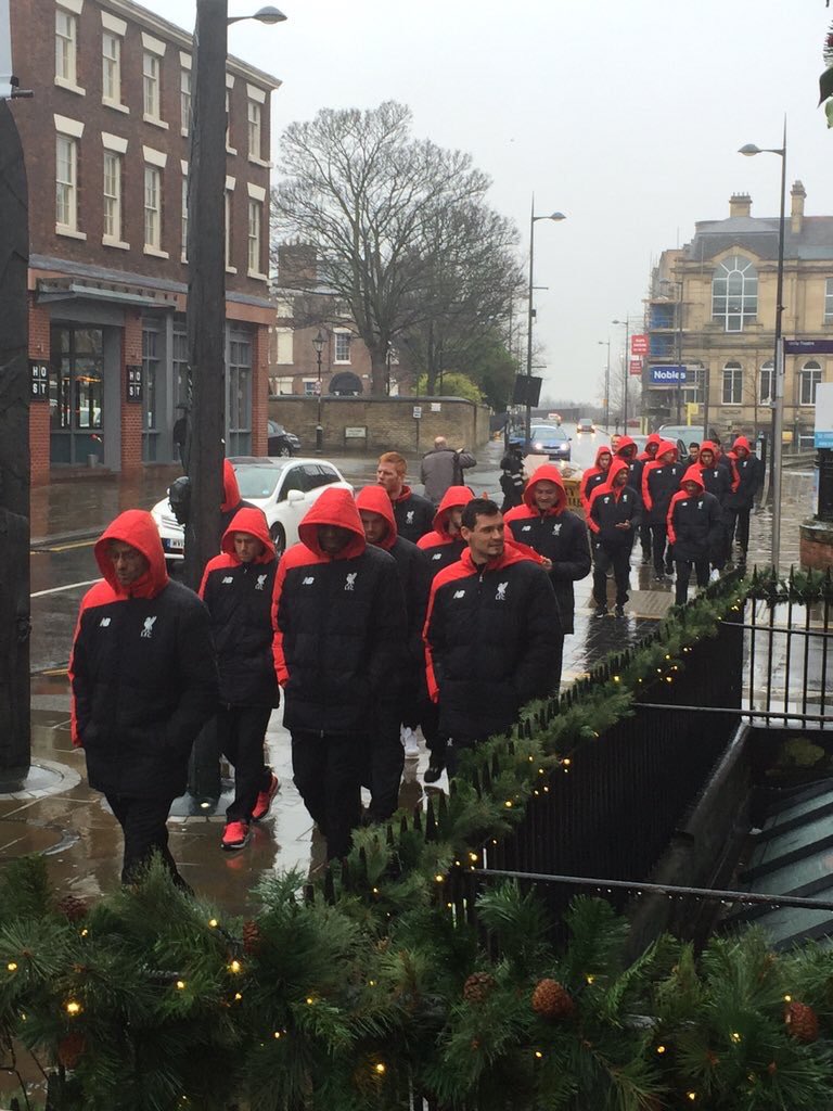 What are the squad doing in this photo? And why? (This was before the ...