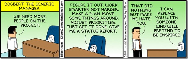 Project Manager Comic