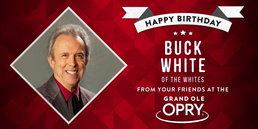 He's the patriarch of #opry family group the whites... let's all wish ...