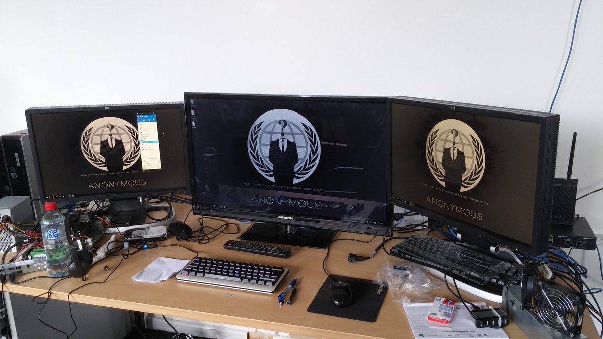 Just got a donated screen at work.. albeit temporary I had a taste of a ...