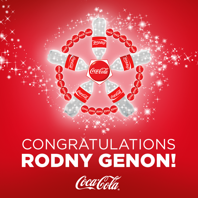 Congratulations From Coca Cola