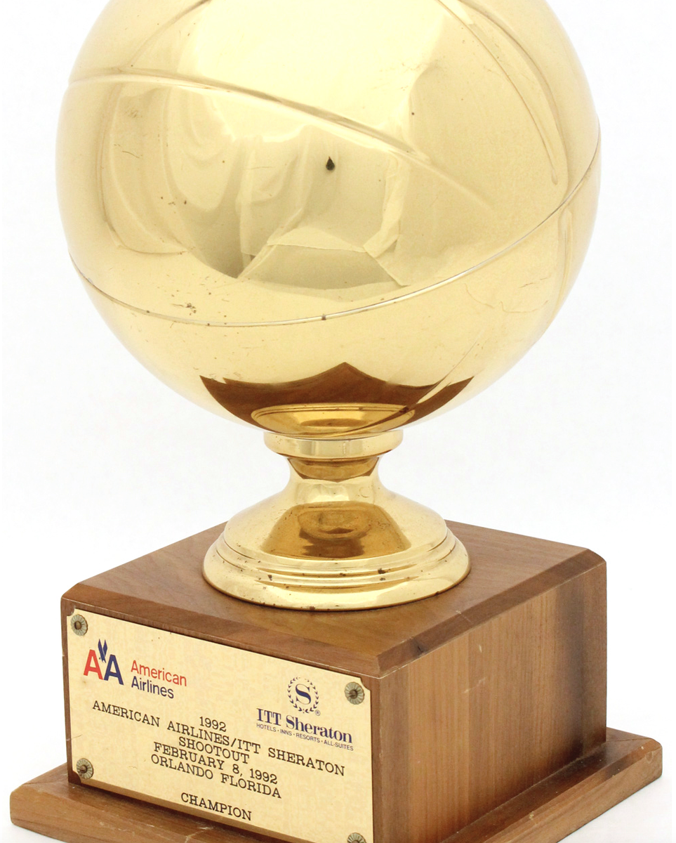 Craig hodges sold his 2 nba all-star three point contest trophies for ...