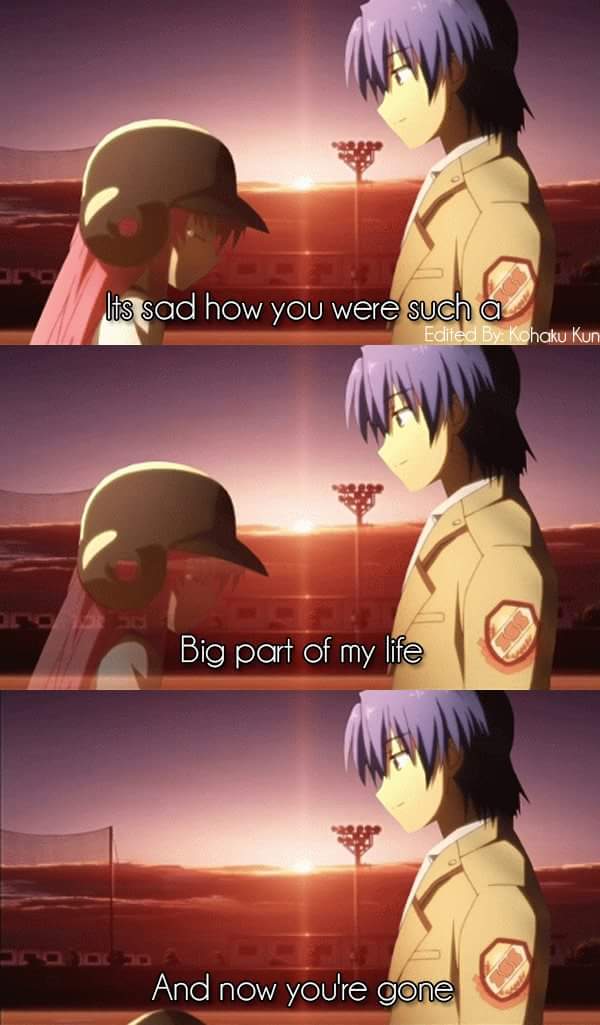 Sad Angel Beats Quotes
