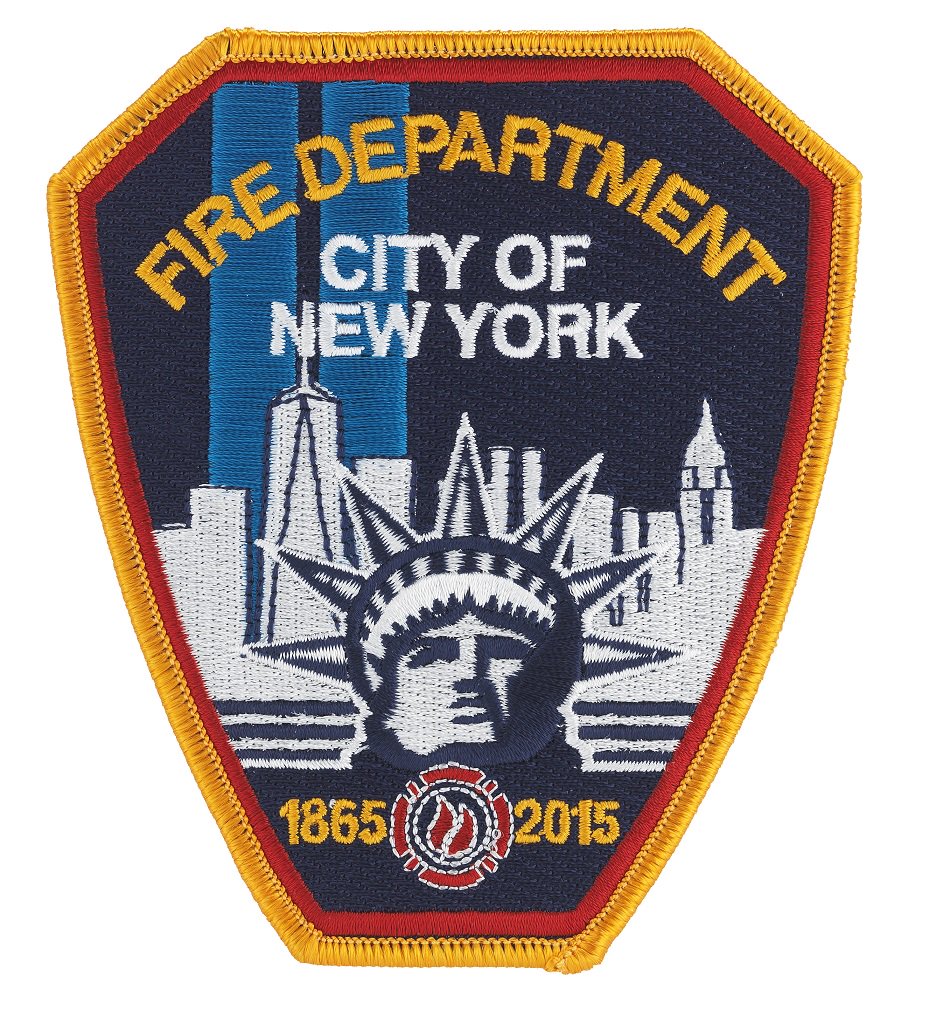 Today's FDNY150 photo is of the FDNY 150th Anniversary Patch, designed ...