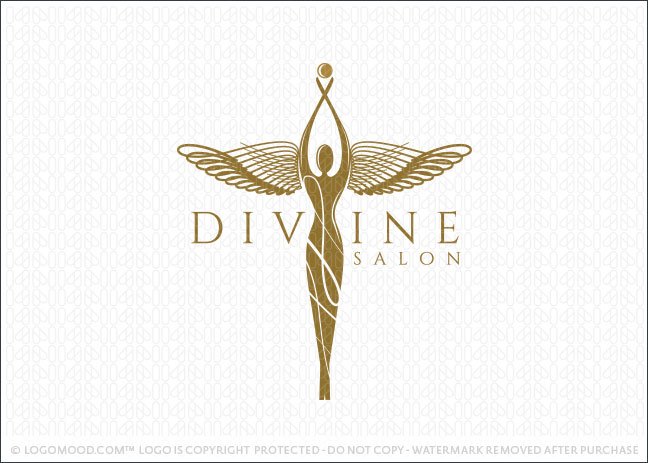 Elegant Angel Logo