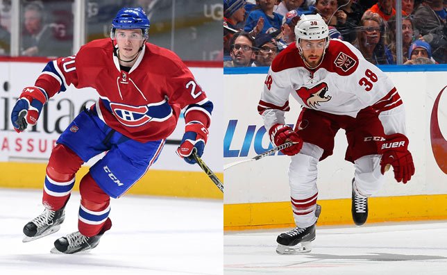Christian Thomas traded to Coyotes for Lucas Lessio : r/Habs