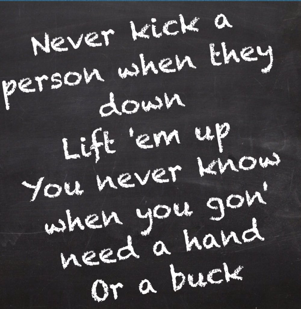 Kick When Down Quotes