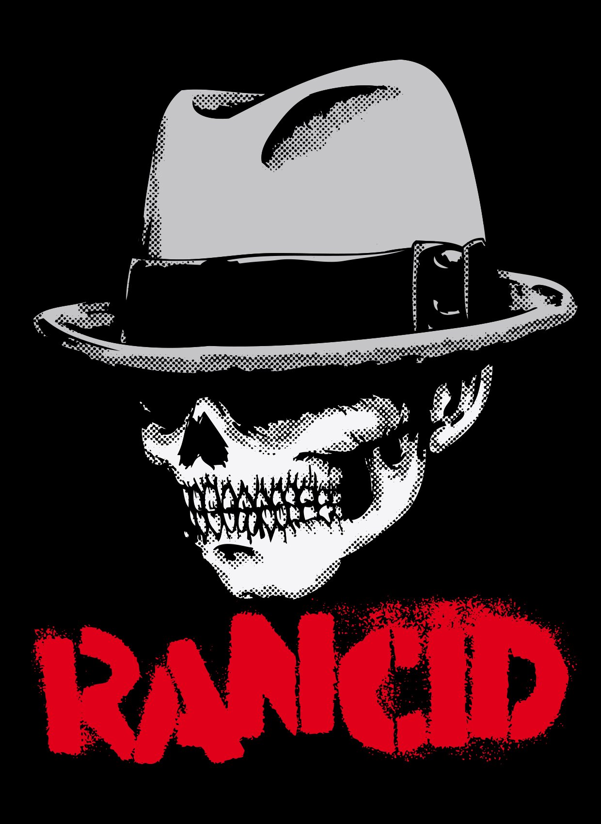 Rancid Logo Skull