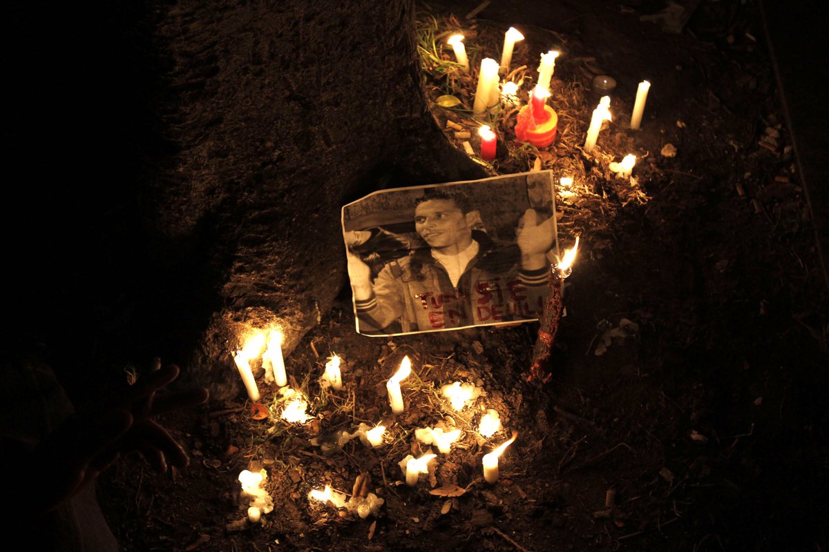 OnThisDay 5 yrs ago, Mohamed Bouazizi set himself on fire and lit the ...