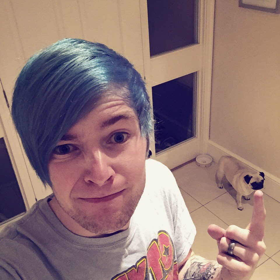 Dantdm Real Life Blue Hair Dantdm Don't Dye Your Hair Blue For 4