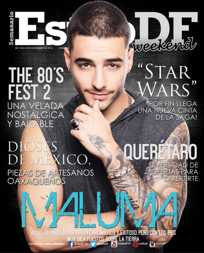 ¡Hoy es viernes de EstiloDFWeekend! En portada maluma a sus 20 años es ...