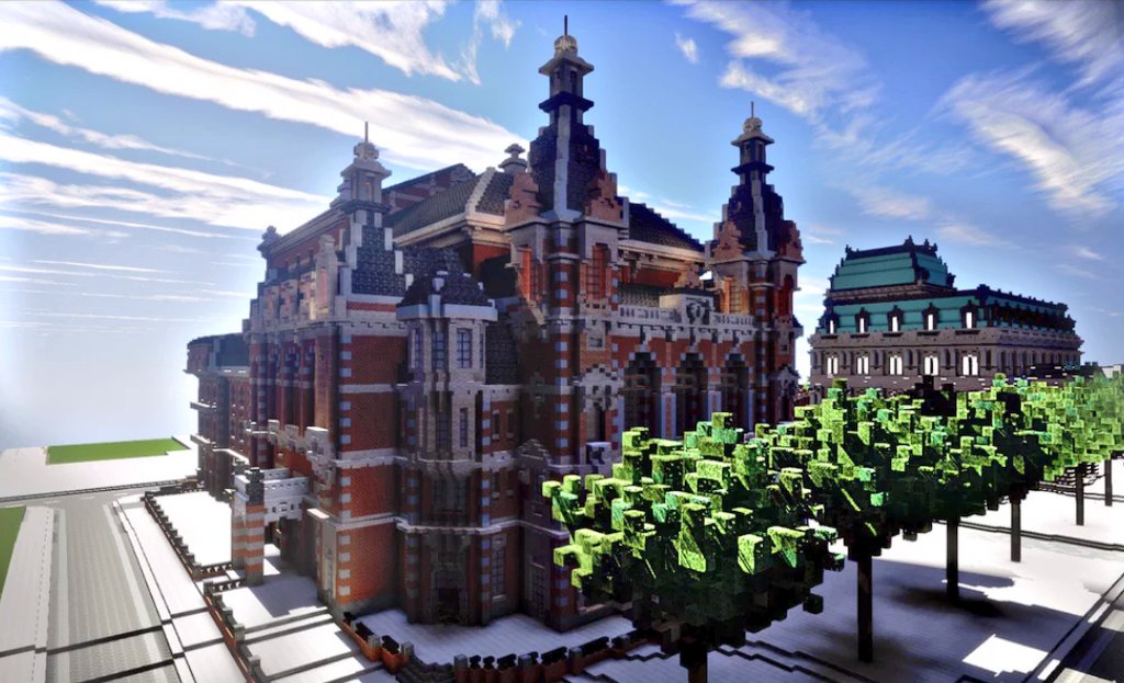 Minecraft Opera House Opera House Minecraft Map