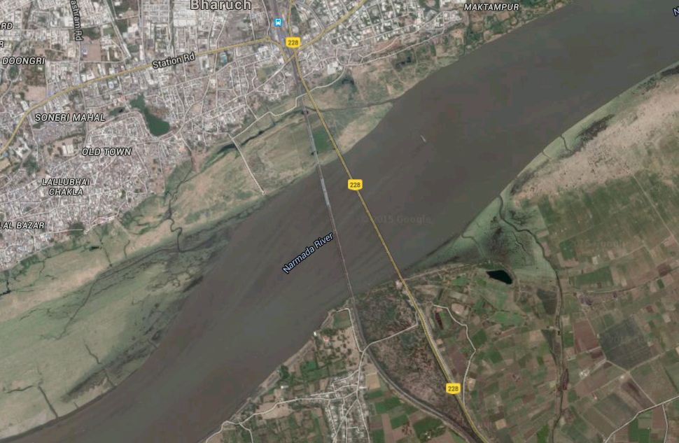 Stone laying for new river bridge over Narmada in Bharuch | DeshGujarat