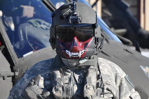 Helicopter Gunner Helmet