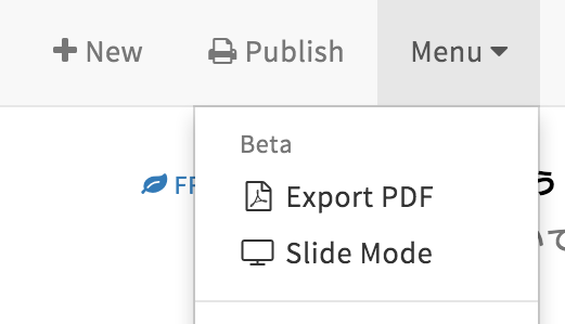 HackMD on Twitter: "New beta features! Export PDF & Slide Mode. Try it now! https://t.co ...
