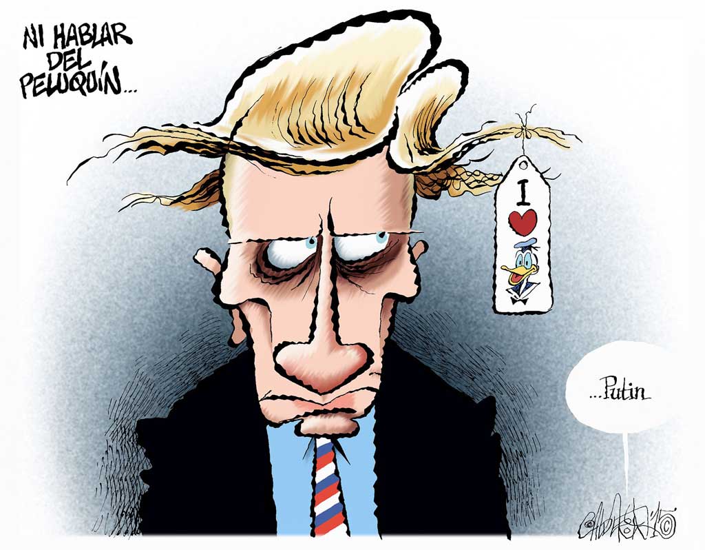 CARTÓN: Un aire a Donald... Trump, por Camacho. | mural.com | Scoopnest