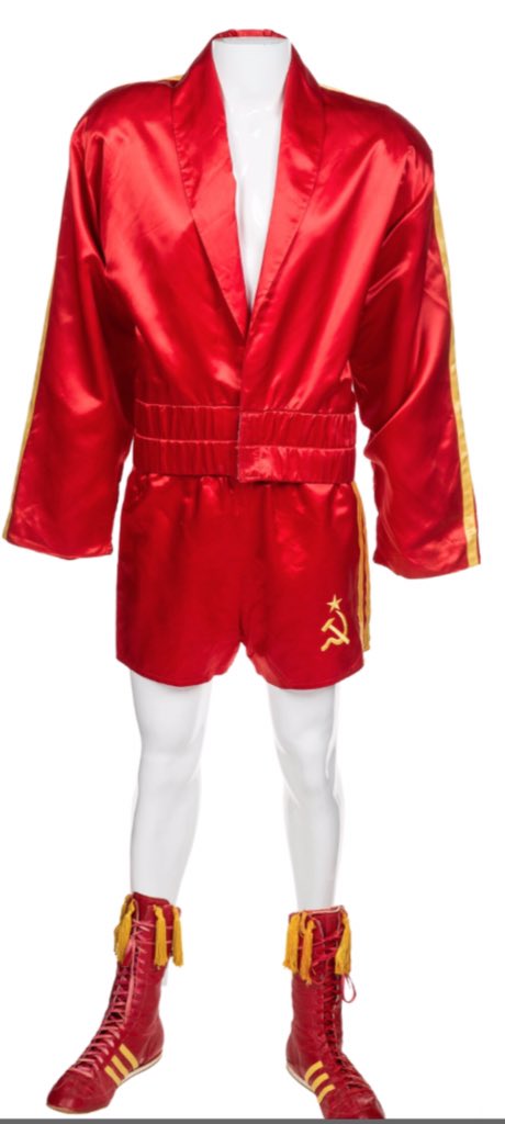 Rocky IV auction: Rocky's trunks sold for $51K, Drago's outfit for $45K ...