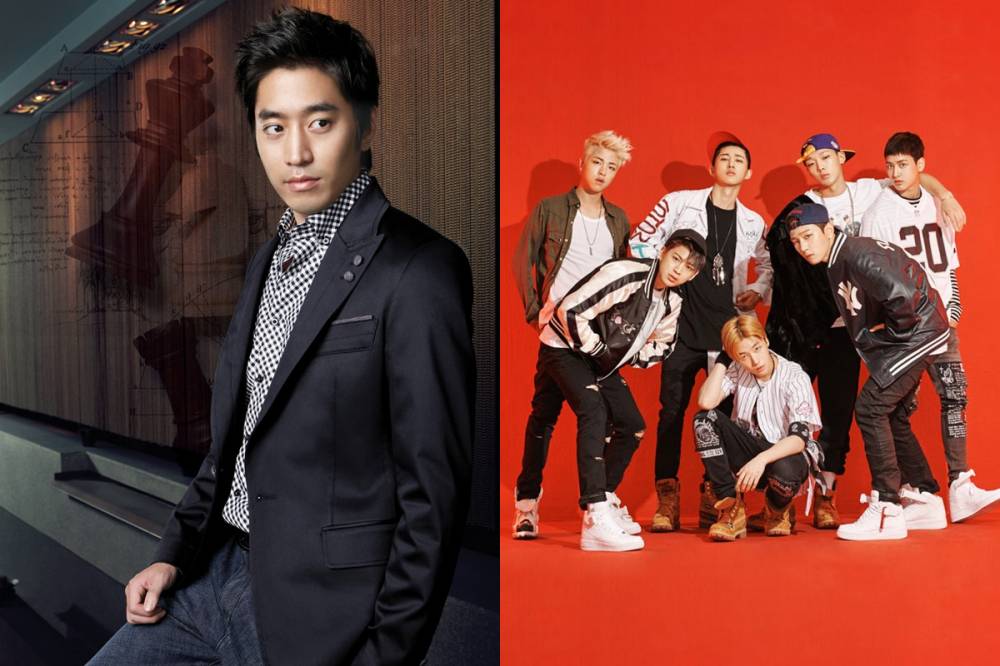 allkpop on Twitter: "Eric and Junjin have something to say on the iKON vs Shinhwa lightstick ...