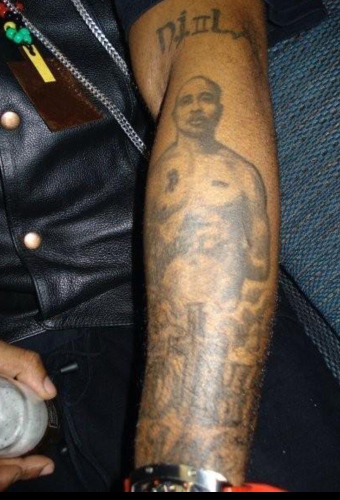 Treach Tupac Tattoo