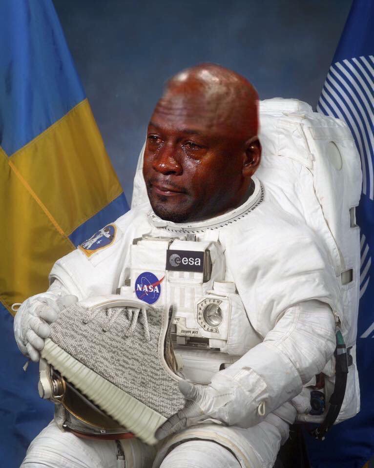 Astronaut Crying Funny