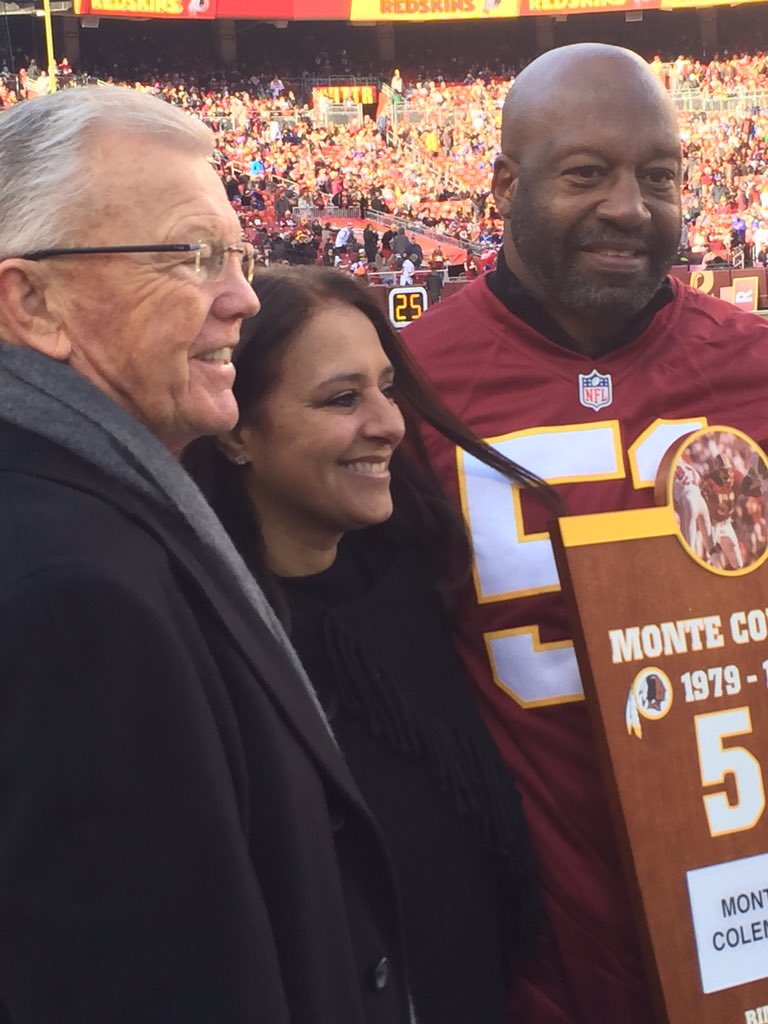 Monte Coleman Redskins
