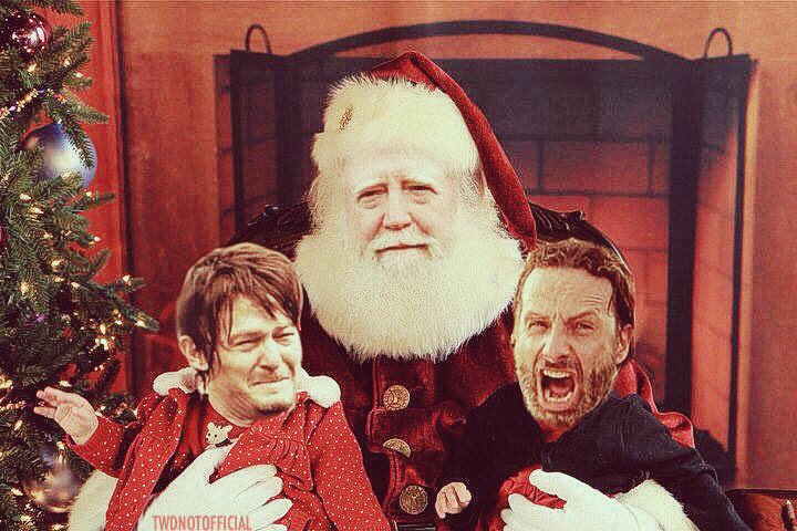 Walking Dead Hershel Meme Santa