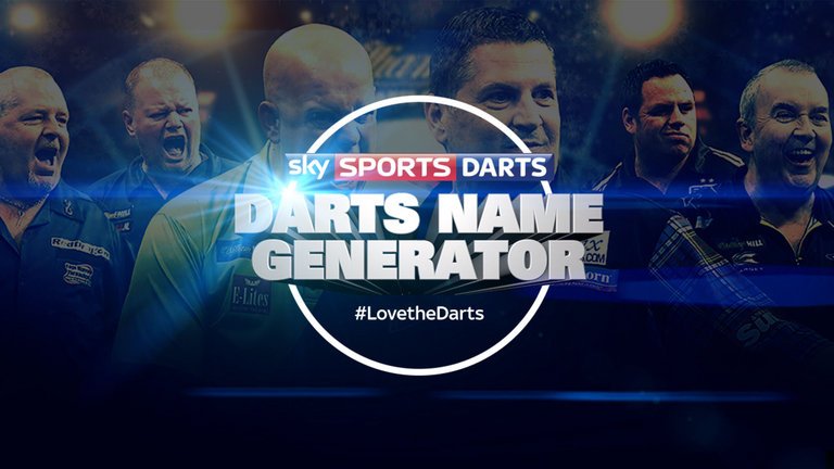 Darts name generator - find out your nickname and pick your shirt ...